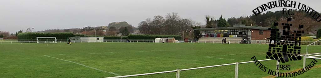 Paties Road, home to Edinburgh United, Edinburgh City, Edinburgh South ...