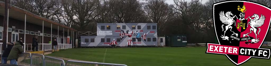Cat and Fiddle Training Ground, home to Exeter City Development, Exeter ...