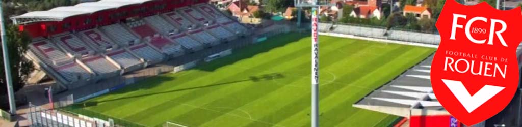 Stade Robert Diochon, home to FC Rouen, US Quevilly-Rouen Metropole ...
