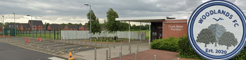 Frank Myler Pavilion, home to FC Woodlands - Football Ground Map