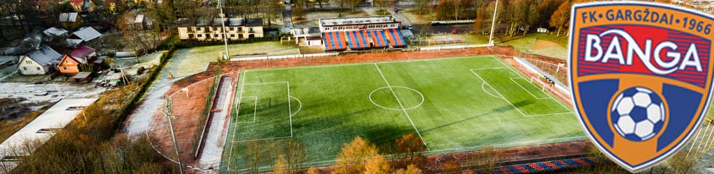 Gargzdai Stadium, home to FK Banga, FK Atlantas, FK Sakuona-Rugpieniu ...