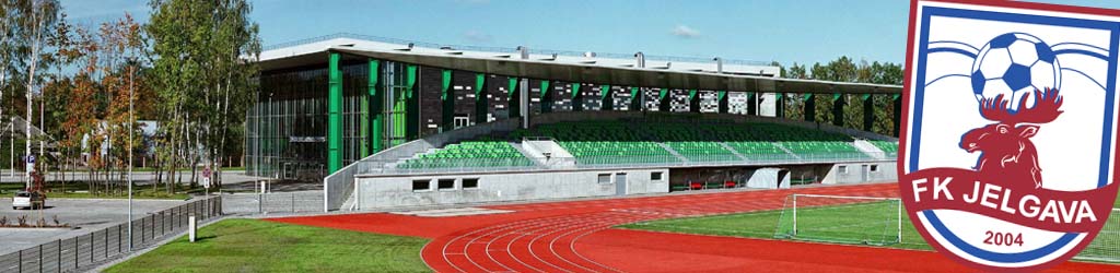 Zemgales Olimpiskais Centrs, home to FK Jelgava - Football Ground Map
