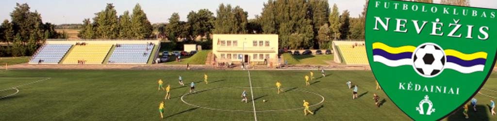 Kedainiu miesto stadionas, home to FK Nevezis, FK Jonava - Football ...