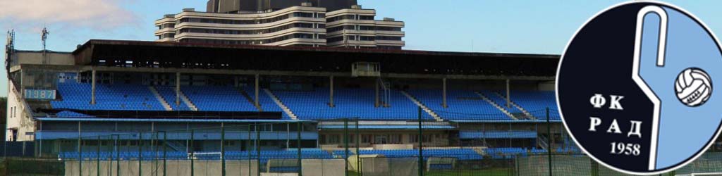 Stadion Kralj Petar Prvi, home to FK Rad Beograd - Football Ground Map