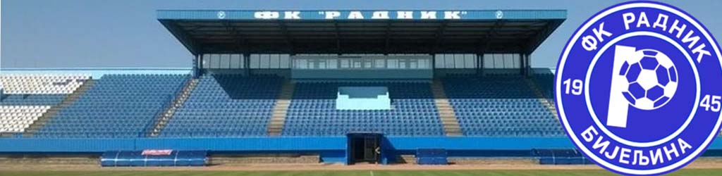 Gradski stadion Bijeljina, home to FK Radnik Bijeljina - Football ...