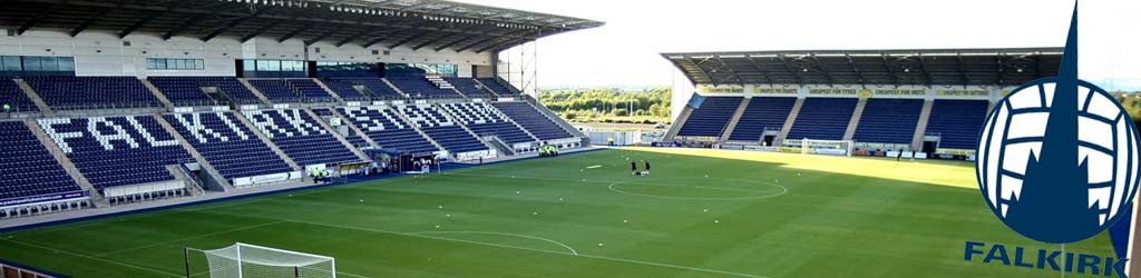 The Falkirk Stadium, home to Falkirk, Stirling University FC, East ...