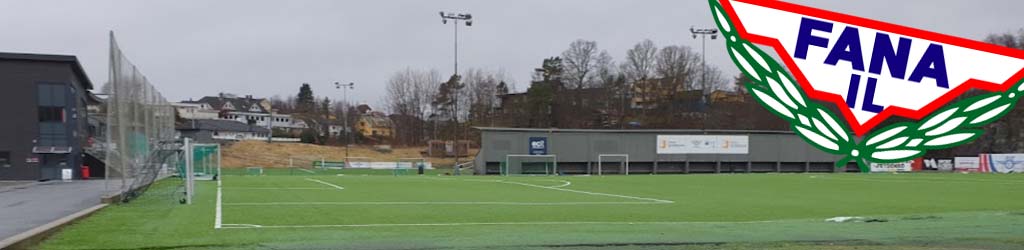 Nesttun Idrettsplass, home to Fana IL, Fana IL 2 - Football Ground Map