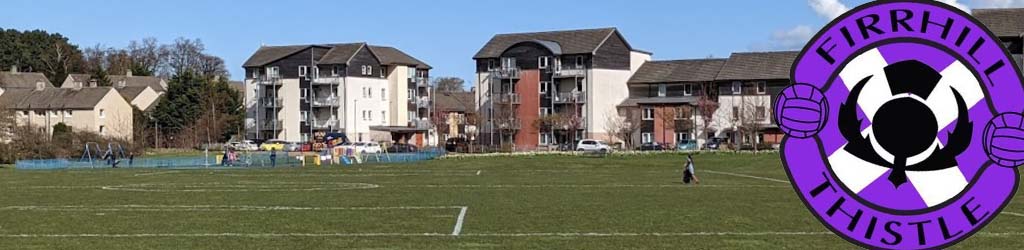 Colinton Mains Park, home to Firrhill Thistle FC, Oxgang Trinity FC ...