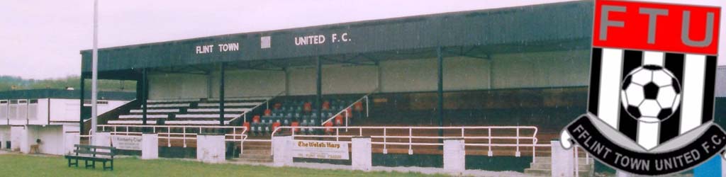 Holywell Road, former home to Flint Town United - Football Ground Map