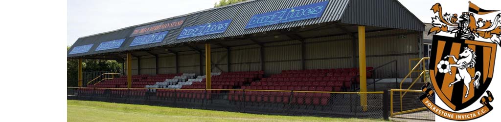 The Fullicks Stadium, home to Folkestone Invicta - Football Ground Map