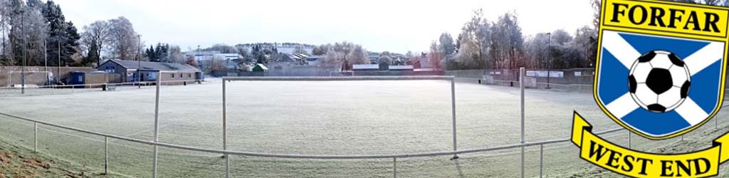 Strathmore Park, home to Forfar West End - Football Ground Map