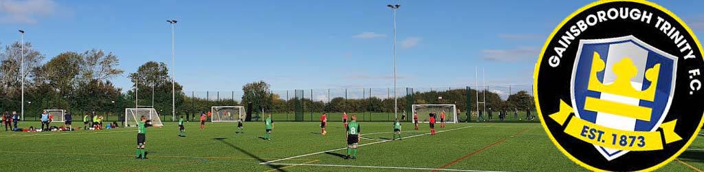 Roses Sports Ground, home to Gainsborough Trinity U21s, Gainsborough ...
