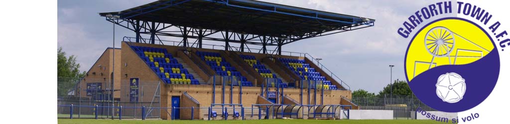The Bannister Prentice Stadium, home to Garforth Town, Leeds United LFC ...