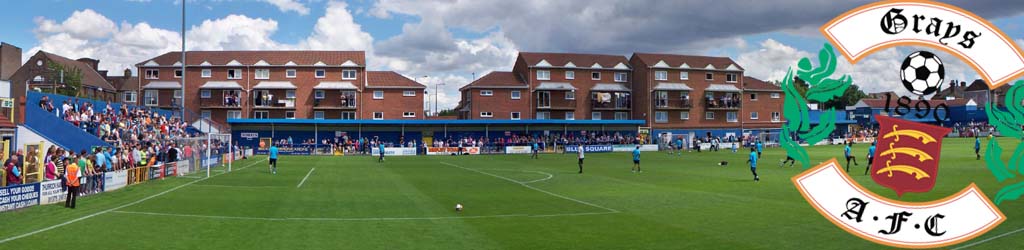 The Recreation Ground, former home to Grays Athletic - Football Ground Map
