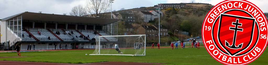 Ravenscraig Stadium, former home to Port Glasgow Juniors, Greenock ...