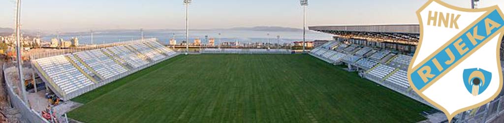 Stadion Rujevica (HNK Rijeka Stadium), home to Rijeka - Football Ground Map