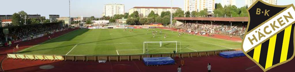 Rambergsvallen, former home to BK Hacken - Football Ground Map
