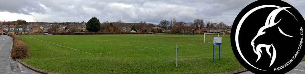 Millfield Park Fields, home to Haddington Town FC - Football Ground Map