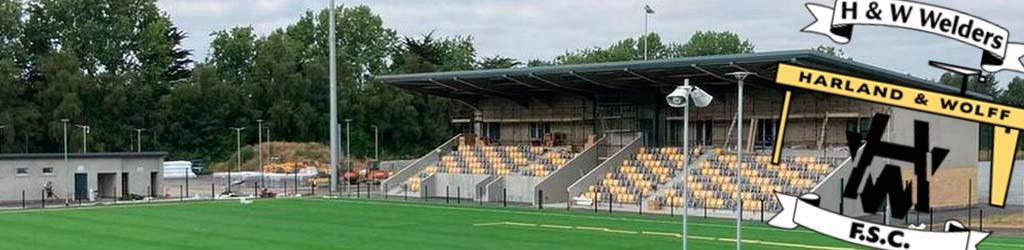 Blanchflower Stadium, home to Glentoran Women, Harland & Wolff Welders ...