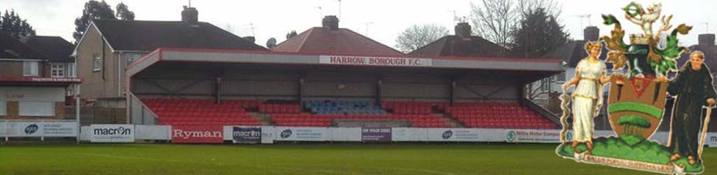 Earlsmead, home to Harrow Borough, Hendon - Football Ground Map