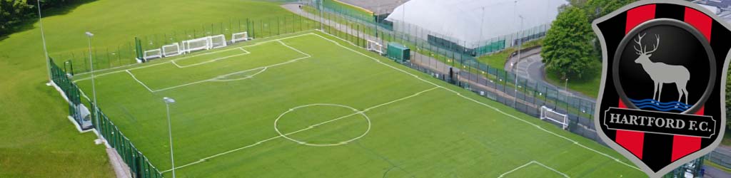 Hartford High School, former home to Hartford FC - Football Ground Map