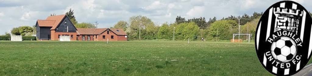 King George V Playing Field, home to Haughley United, Haughley United ...