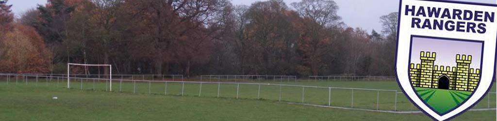 Gladstone Playing Fields, home to Hawarden Rangers - Football Ground Map