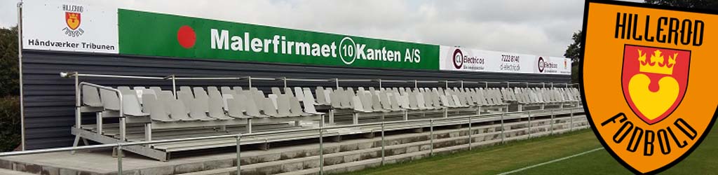 Hillerod Stadion, home to Hillerod Fodbold - Football Ground Map