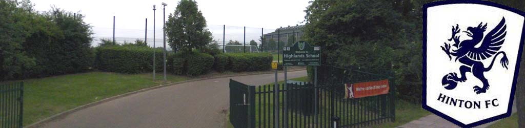 Highlands School, home to Hinton FC (Enfield) - Football Ground Map
