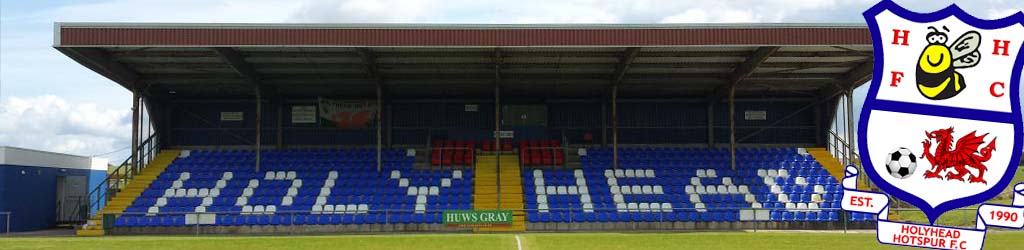 The New Oval, home to Holyhead Hotspur, Holyhead Hotspur Reserves ...
