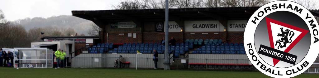 Goring's Mead, home to Horsham YMCA, Horsham - Football Ground Map