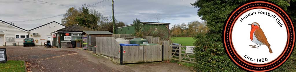 Hundon Recreational Ground, former home to Hundon FC, Hundon FC ...