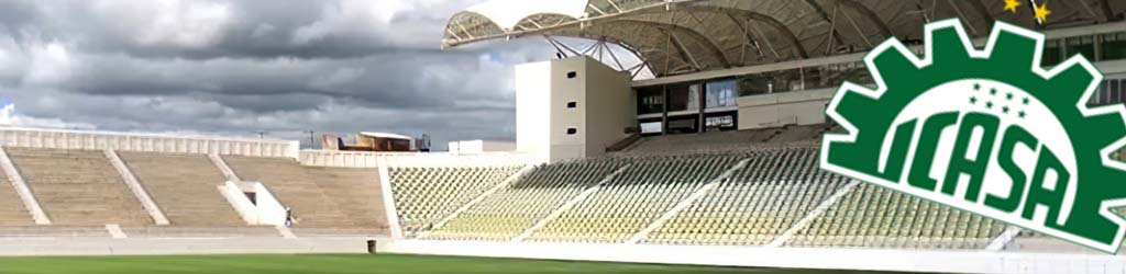 Arena Romeirao, home to Icasa - Football Ground Map