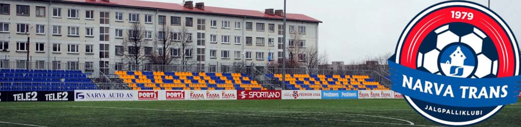 Narva Kalev-Fama Staadion, home to JK Narva Trans, JK Narva Trans U21 ...