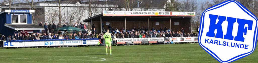 Karlslunde Stadion, home to Karlslunde IF, Karlslunde IF 2 - Football ...