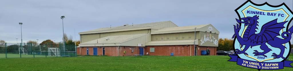 Y Morfa Leisure Centre, home to Kinmel Bay - Football Ground Map