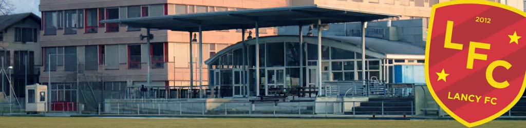 Stade de Marignac, home to Lancy FC, Lancy FC II, Servette FC Chenois ...
