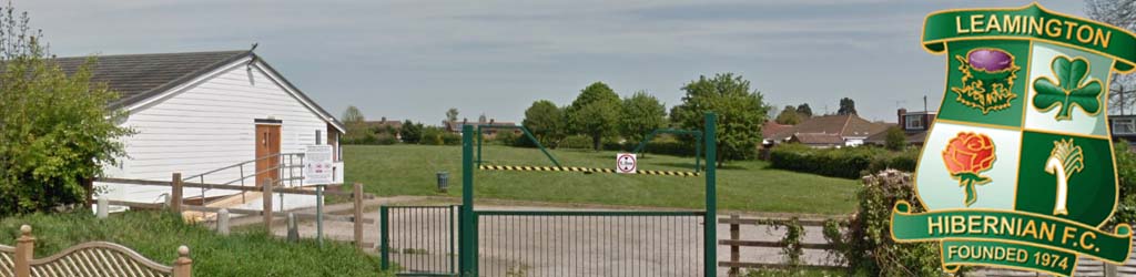 Cubbington Playing Fields, former home to Leamington Hibernian ...