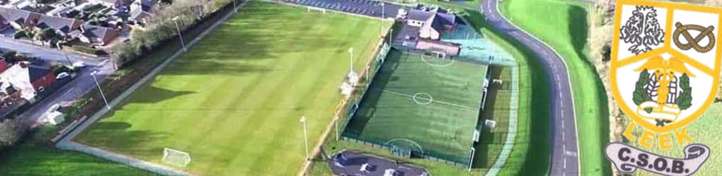 Pointon Park, home to Leek CSOB, Leek CSOB Reserves, Ball Haye Green ...