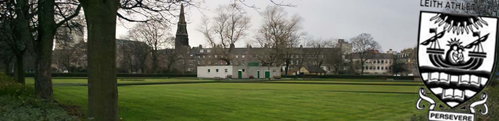 Leith Links, former home to Leith Athletic - Football Ground Map