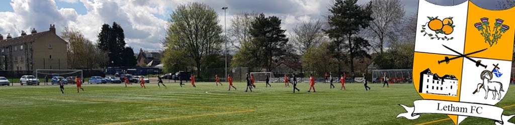Seven Acres Park, home to Letham FC, Letham Community - Football Ground Map