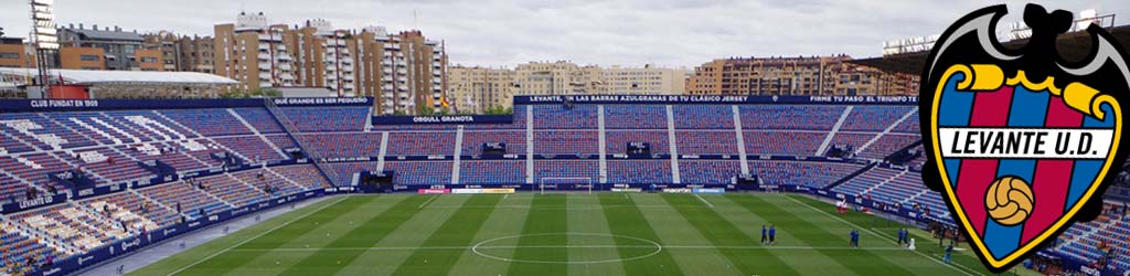 Ciudad de Valencia, home to Levante - Football Ground Map