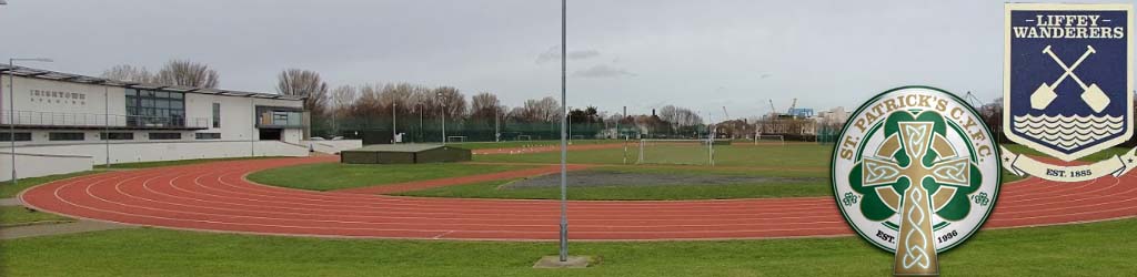 Irishtown Stadium, home to St. Patricks CYFC, Liffey Wanderers ...