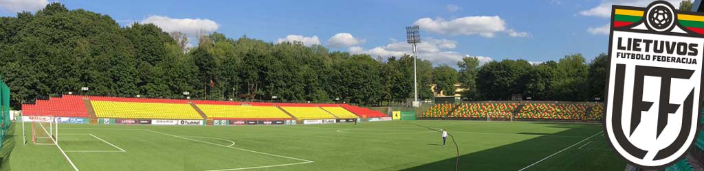 LFF Stadium, former home to Lithuania, FK Zalgiris Vilnius, FK Riteriai ...