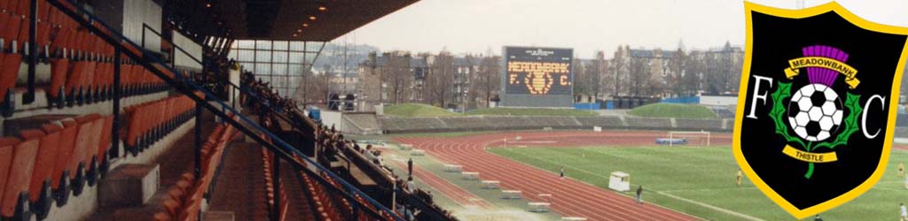 Meadowbank Stadium, former home to Edinburgh City, Livingston, Leith ...