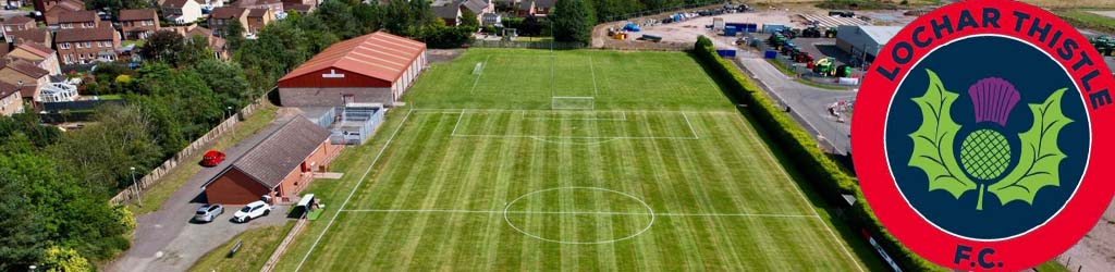 Wilson Park, home to Lochar Thistle - Football Ground Map