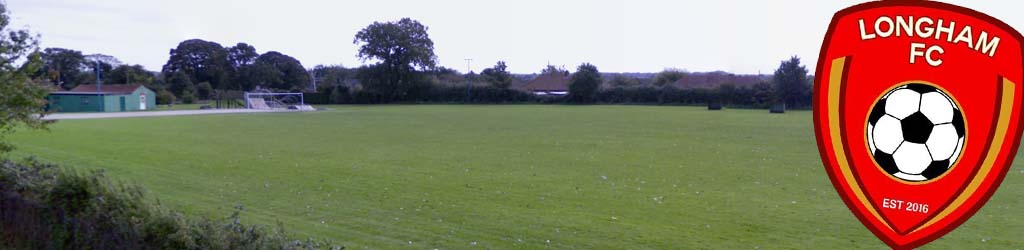 Foulsham Playing Field, home to Longham FC, Longham FC Reserves ...