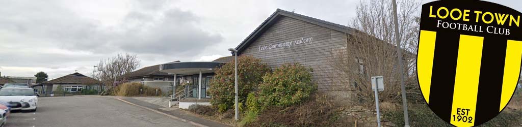 Looe Community Academy, former home to Looe Town FC - Football Ground Map