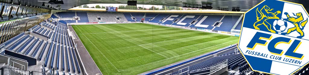 Swissporarena, home to FC Lucerne, FC Lucerne II - Football Ground Map