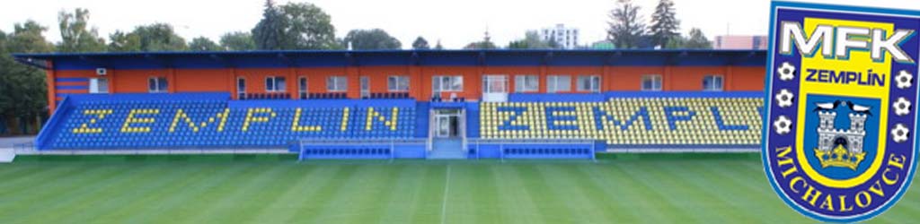 Mestsky Futbalovy Stadion MFK Zemplin, home to MFK Zemplin Michalovce ...